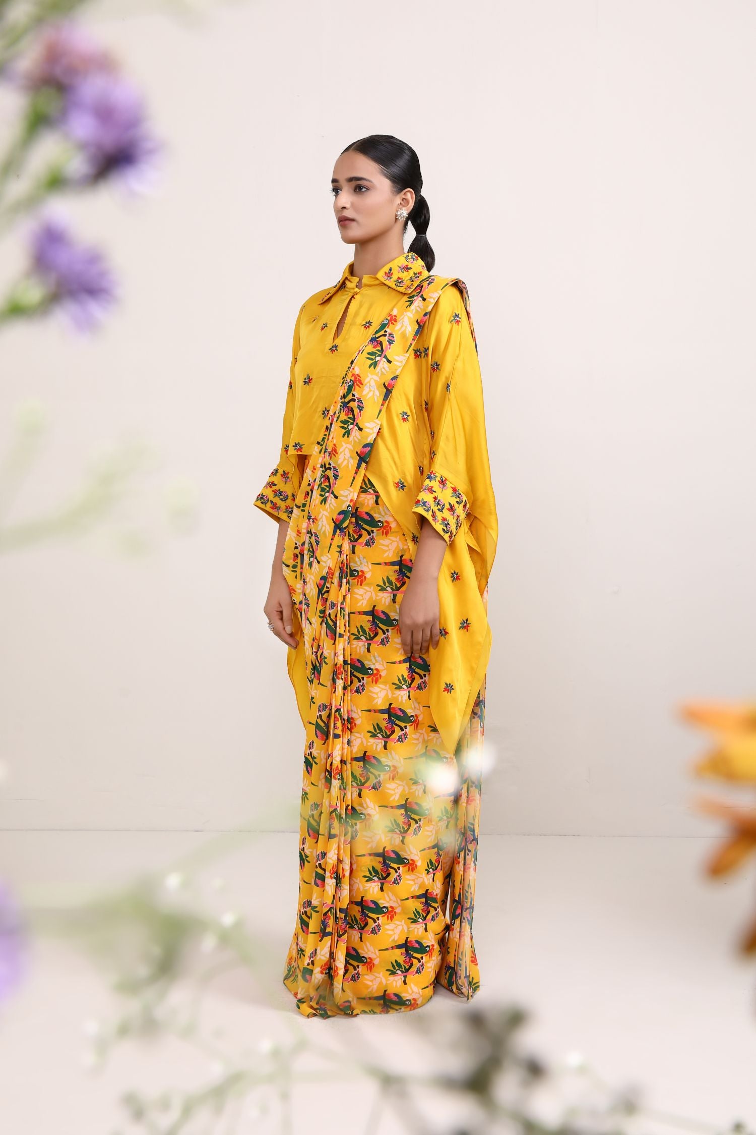 Marigold Saree – Agashe