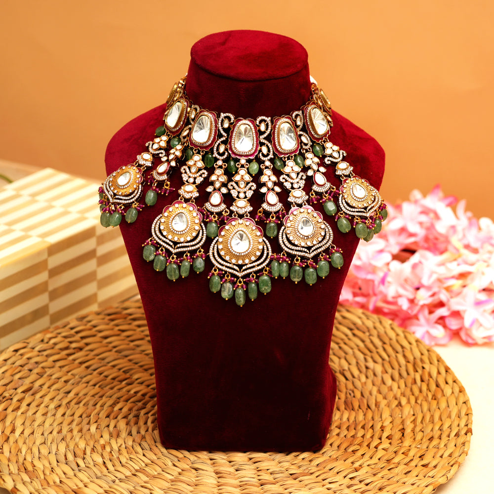 Adhira Necklace Set – AGASHE