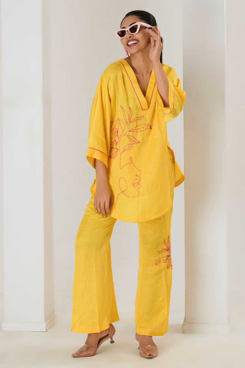 Rangrasiya Short Co-ord Set – AGASHE