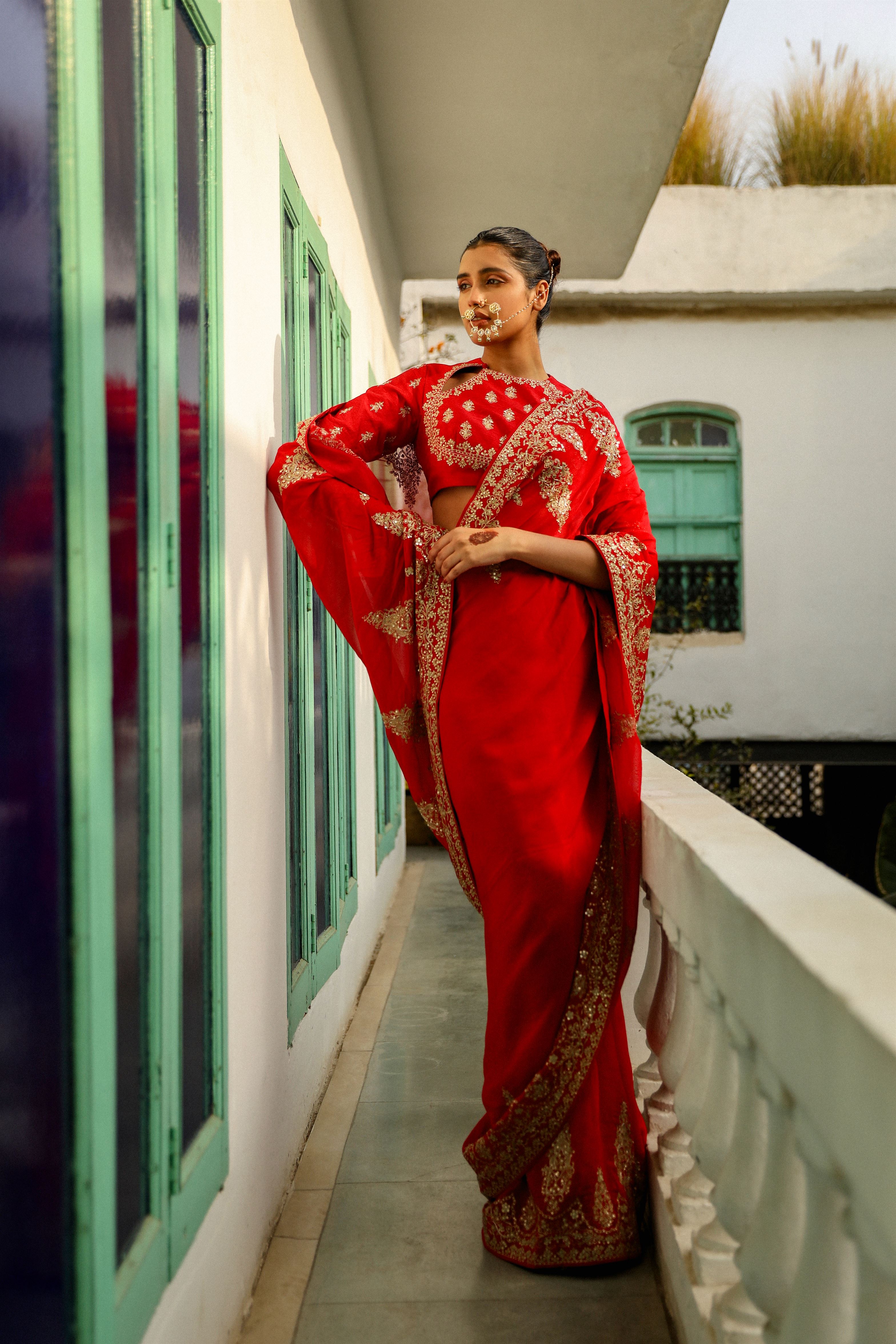 Razaa Saree Set – AGASHE