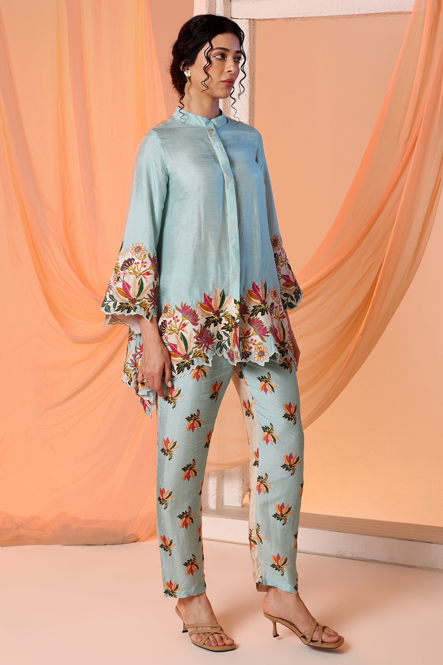 Aarani Embroidered Co-Ord Set – AGASHE