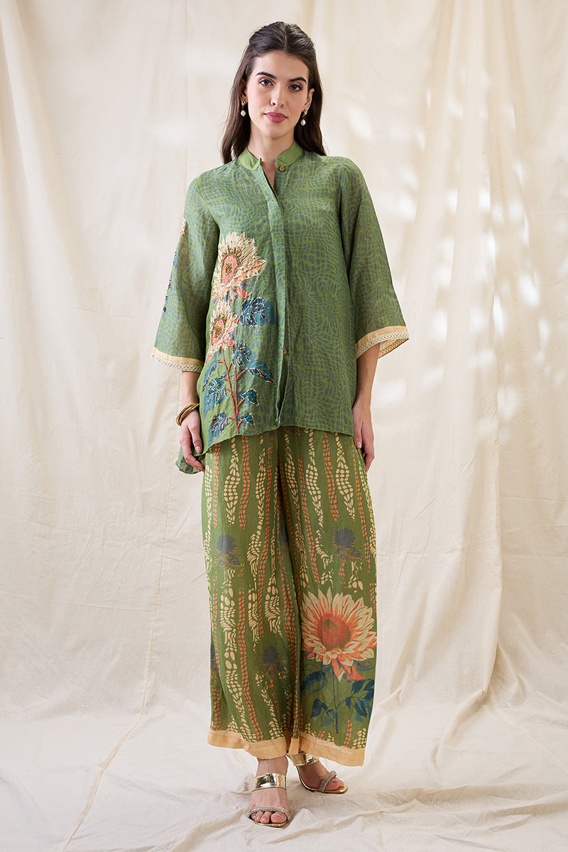 Ravya Embroidered Co-ord Set – AGASHE